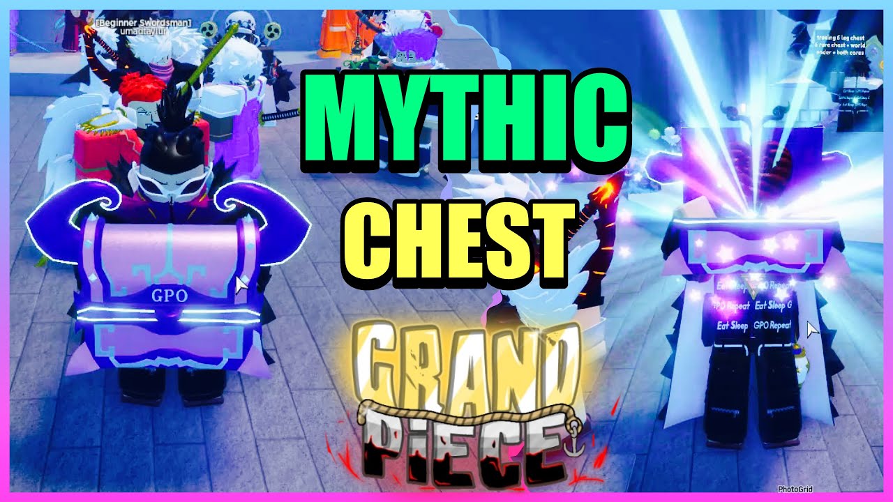 [GPO] Opening My First Mythic Chest! - YouTube