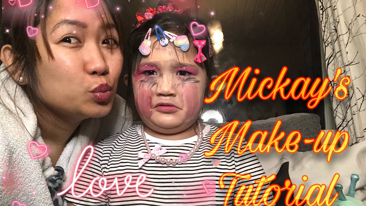 Cutest Kids Make-up/Monster makeup/MickayPinayfin - YouTube