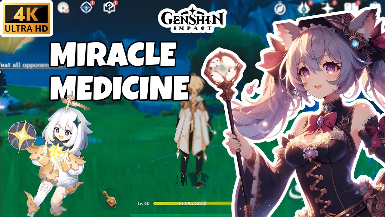 Miracle Medicine I Genshin Impact Gameplay I Explore fight and ...