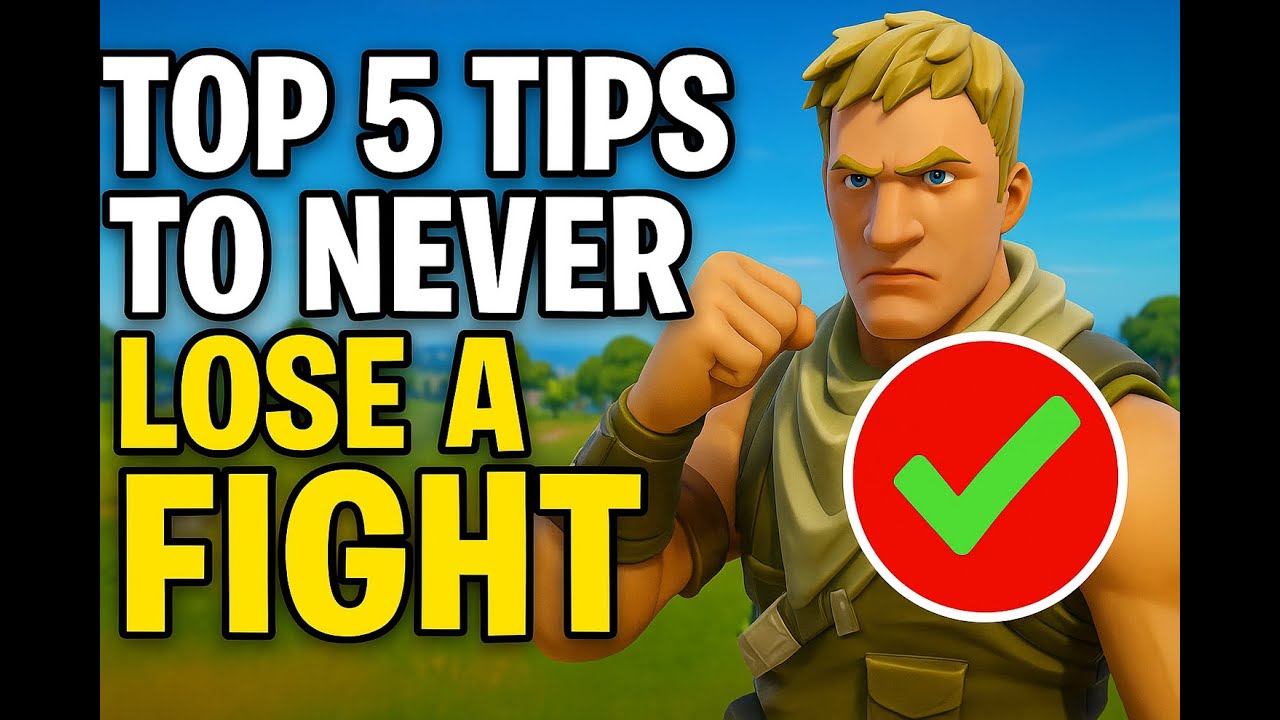 5 Tips To Get Better At Fighting In Fortnite - YouTube