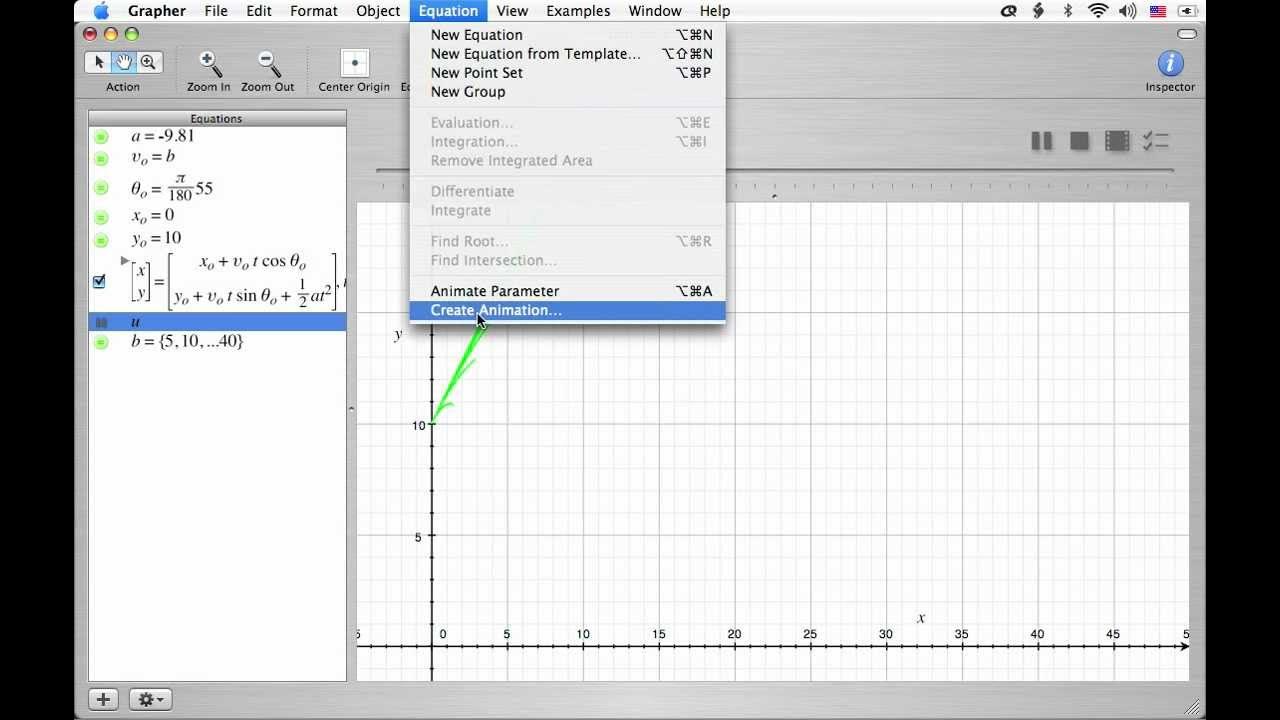 How To Use And Graph Parametric Equations - Apple Grapher, A Graphing ...