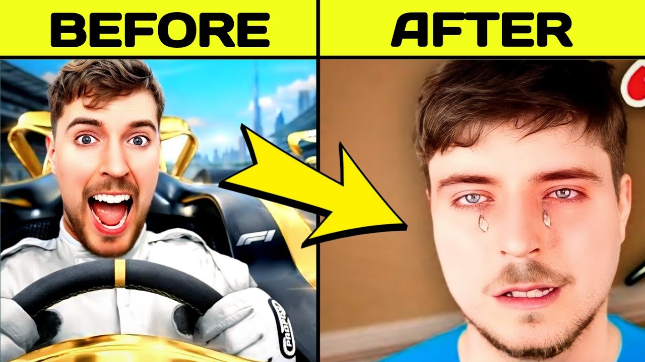 Most Expensive Mistakes Made By Mr Beast | NEON TV!!! - YouTube
