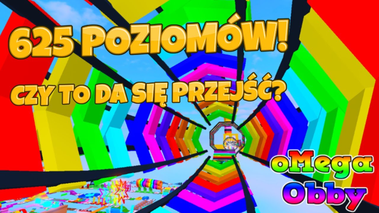 ROBLOX 🎮 *oMega OBBY* - CZY TO DA SIĘ PRZEJŚĆ ?? *625 POZIOMÓW* #roblox ...