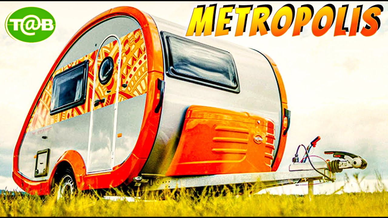 KNAUS TABBERT Metropolis Mini Micro Caravan - YouTube