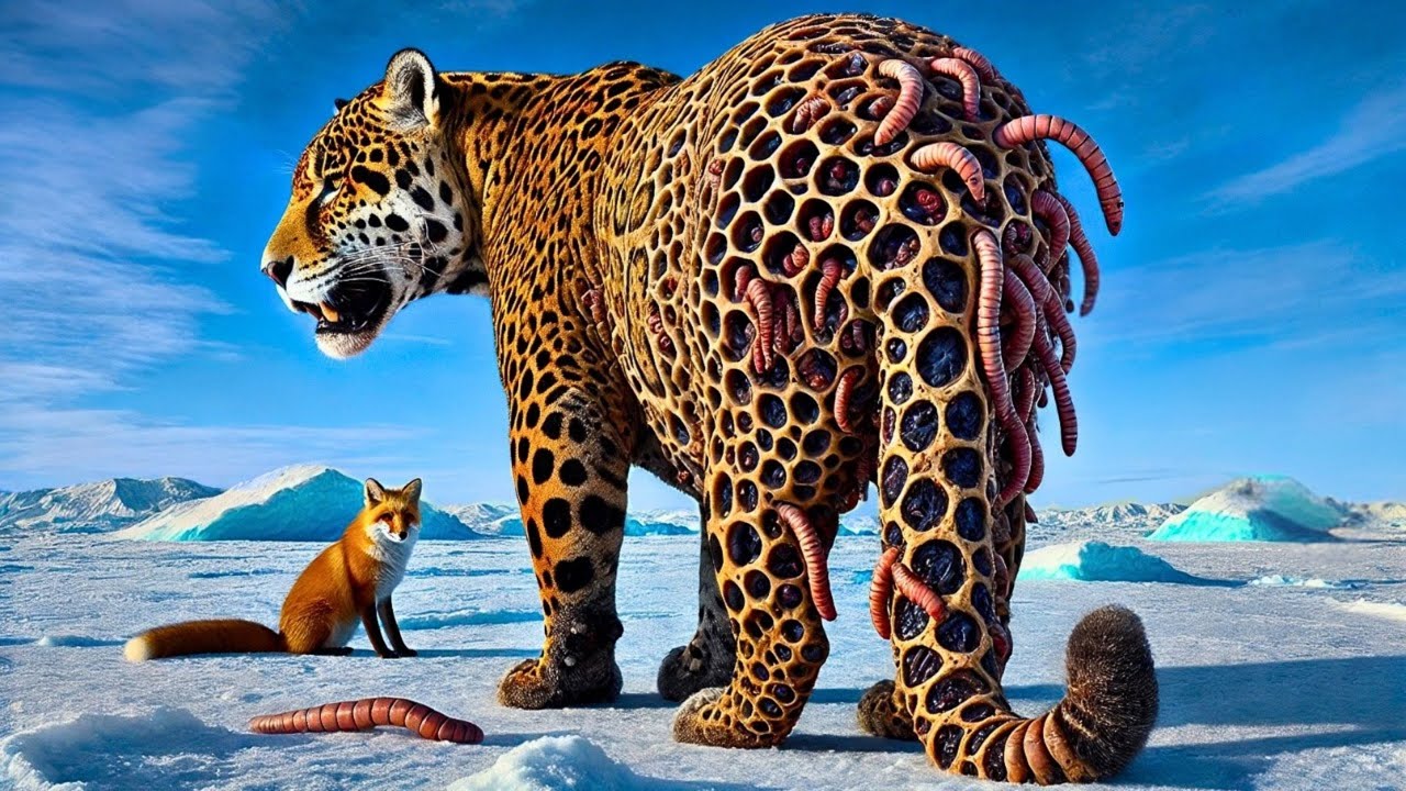 In 24h, An American JAGUAR Infested with Millions of Bees and Parasites ...