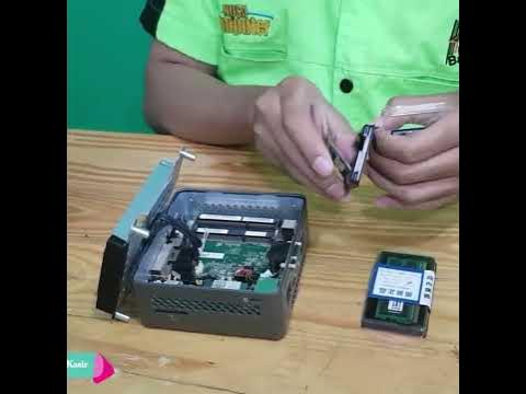 Cara Pasang SSD & RAM Pada mini PC Intel NUC KIT NUC6CAYH Part1 #short - YouTube