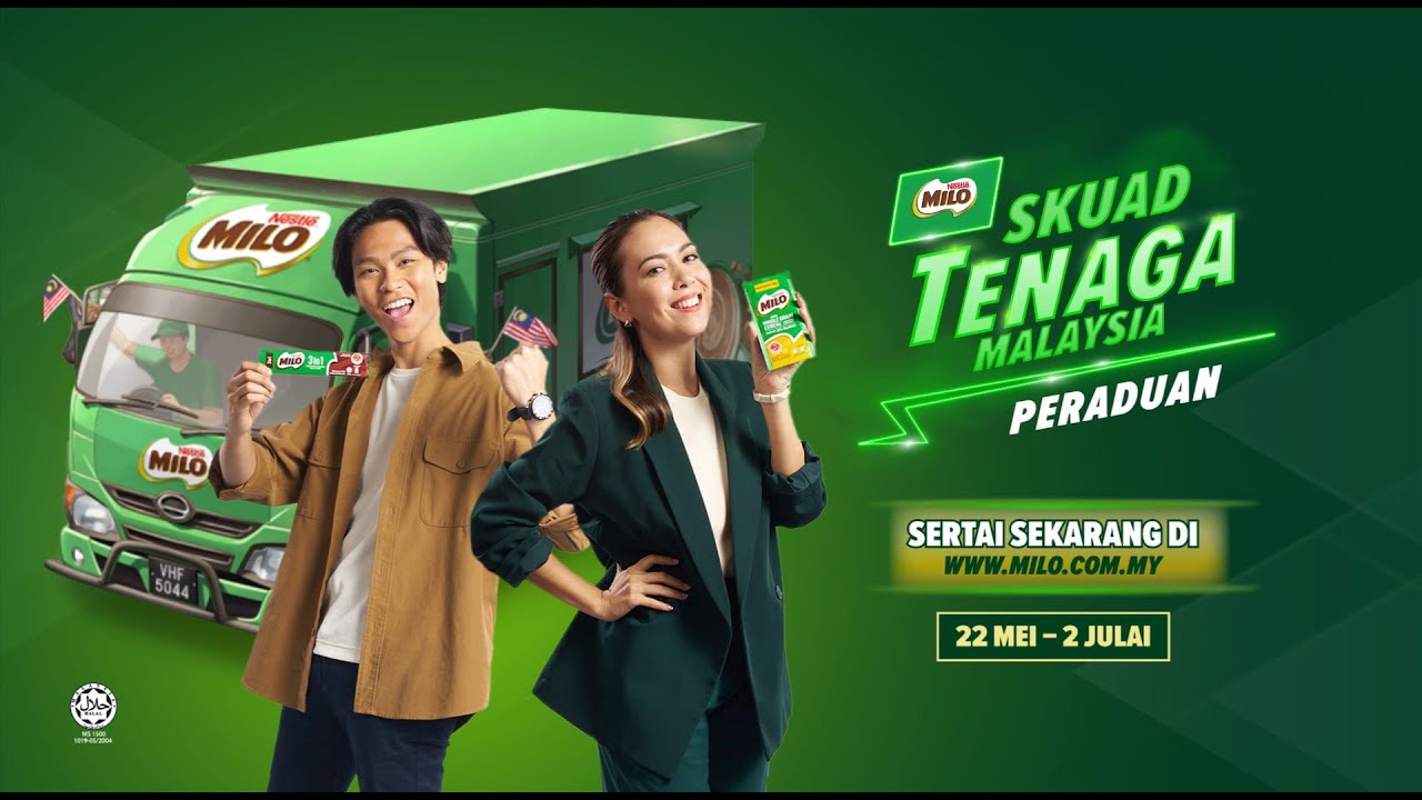 Beli & Menang dengan Peraduan Skuad Tenaga MILO®! - YouTube