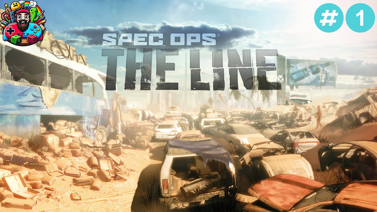 Spec Ops The Line #1 The arrival of the 3-member American rescue team ...