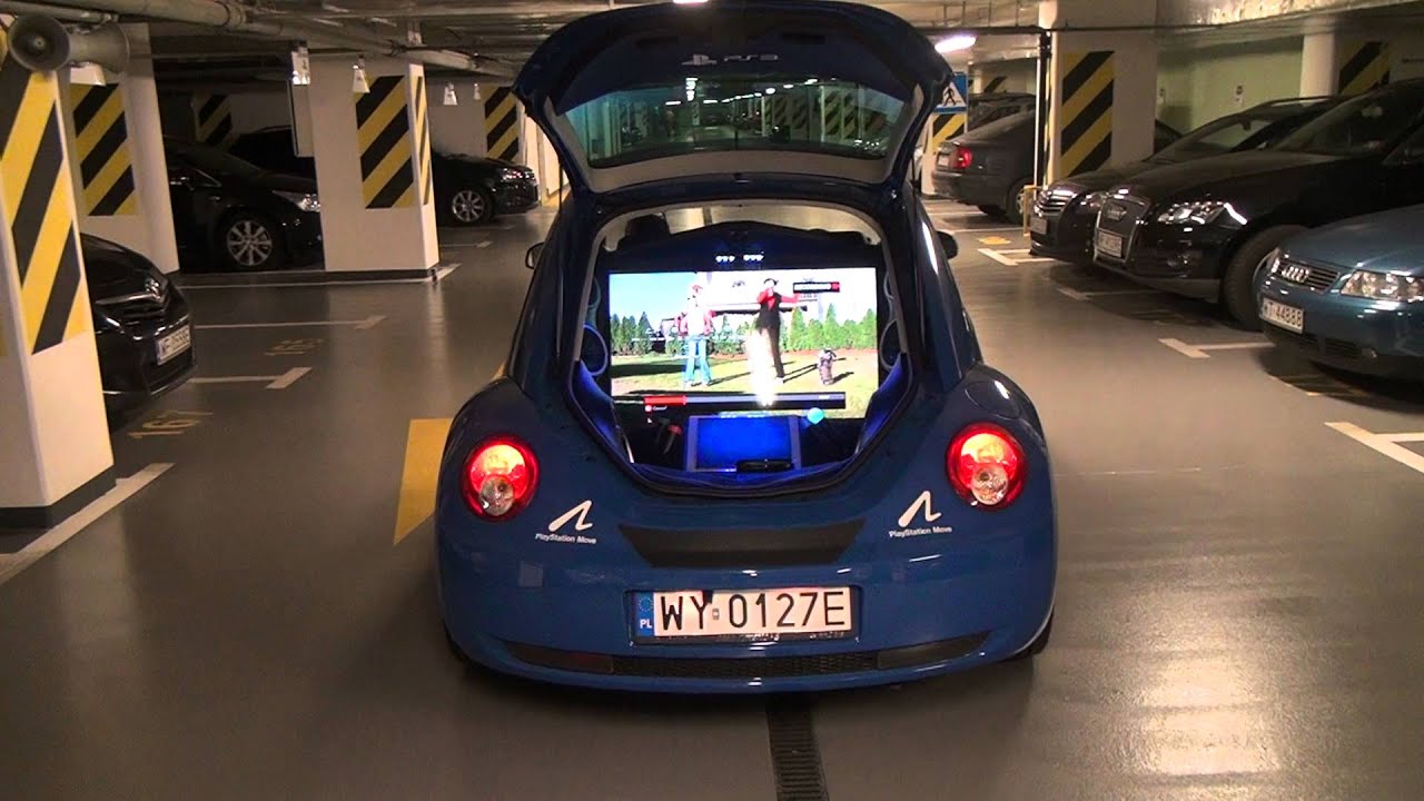 VW Beetle PlayStation - YouTube