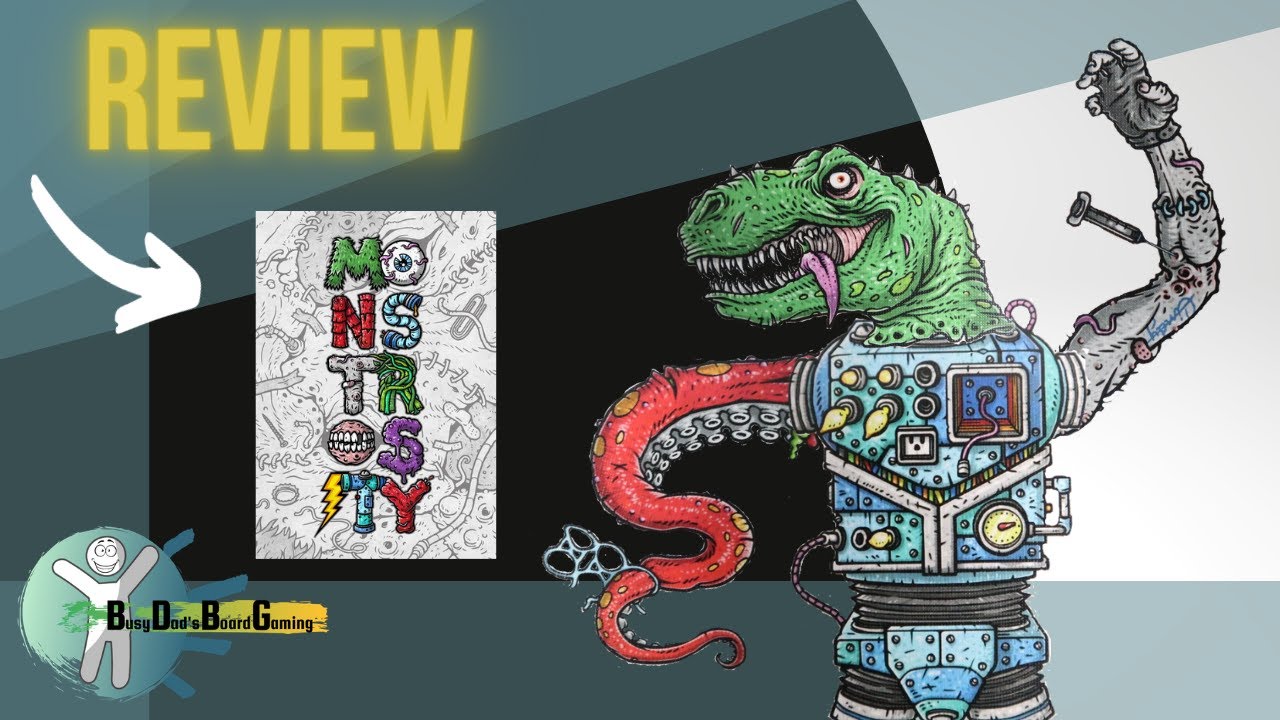 Monstrosity - A Board Game Review - YouTube