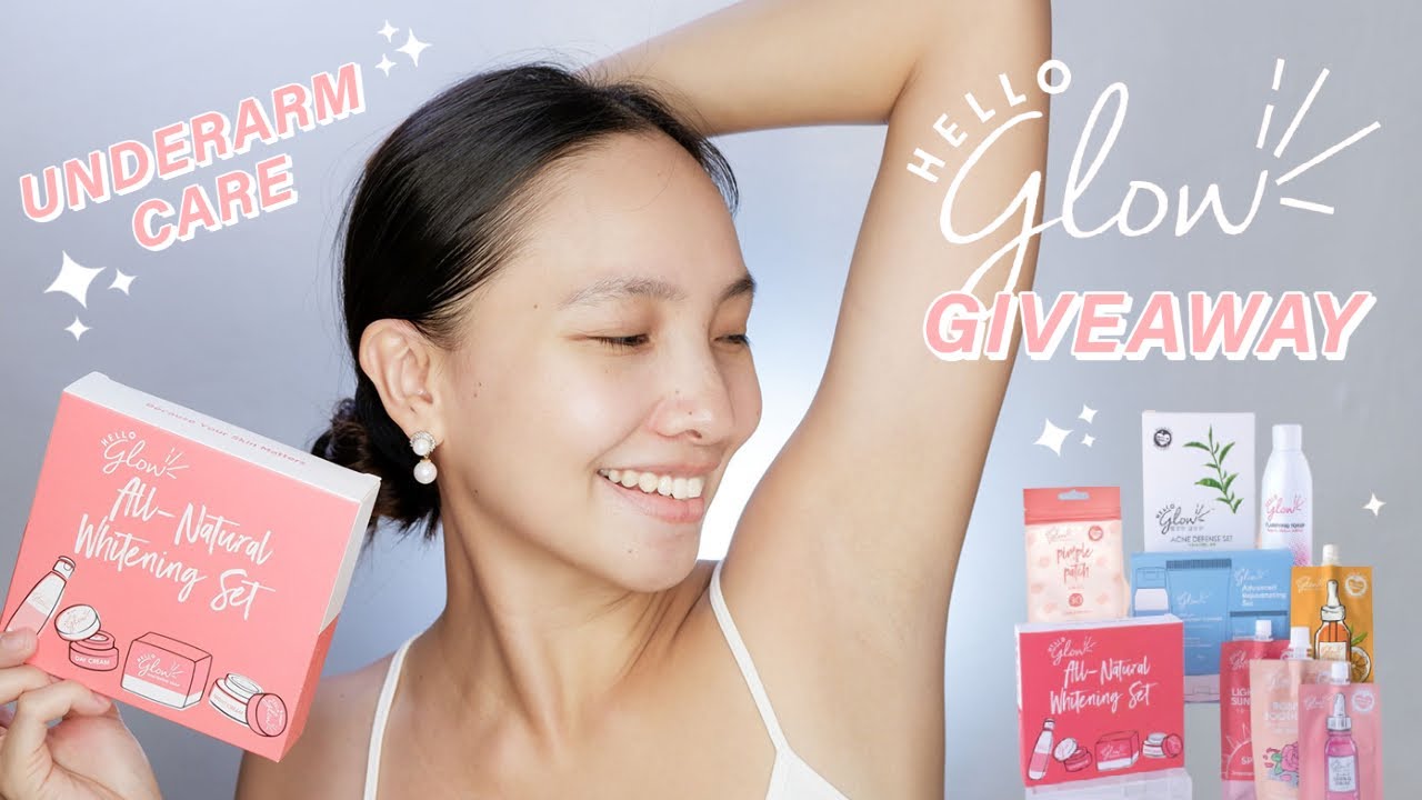 HELLO GLOW ALL-NATURAL WHITENING SET FOR FACE AND UNDERARMS I RESULTS ...