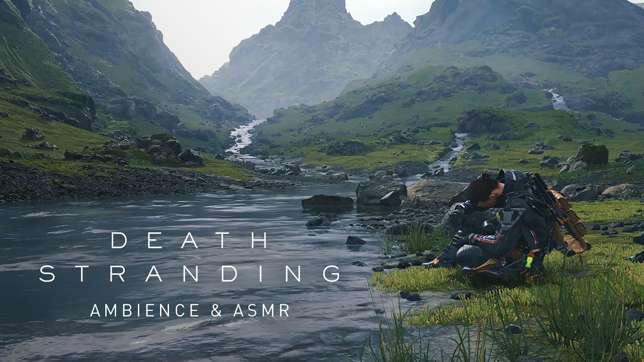 Rest by a cozy river | DEATH STRANDING | River Sounds & Cozy Ambience ...