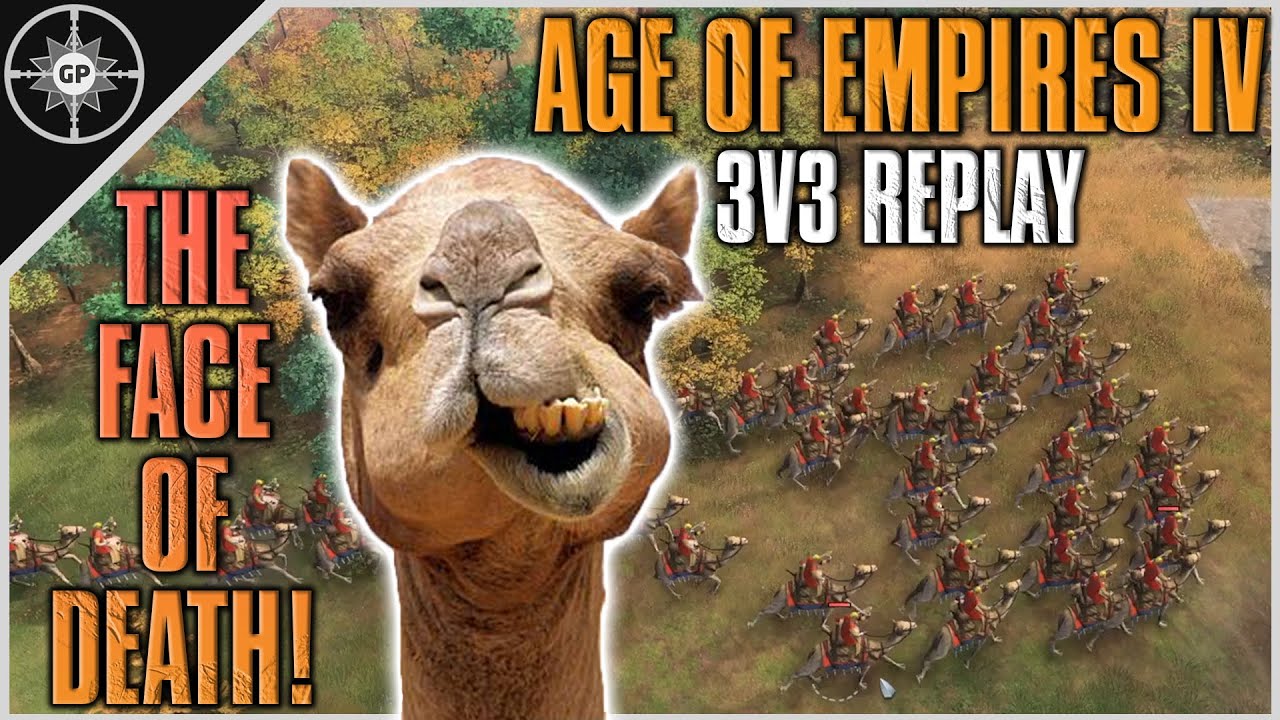THE GREAT CAMEL OFFENSIVE! | 3v3 Confluence | Age of Empires IV Replays ...