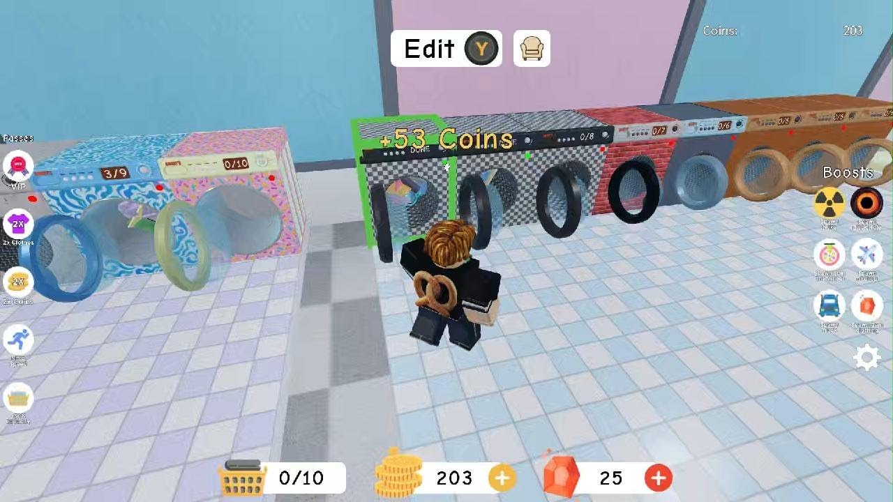 Roblox Laundry Simulator #3 - YouTube