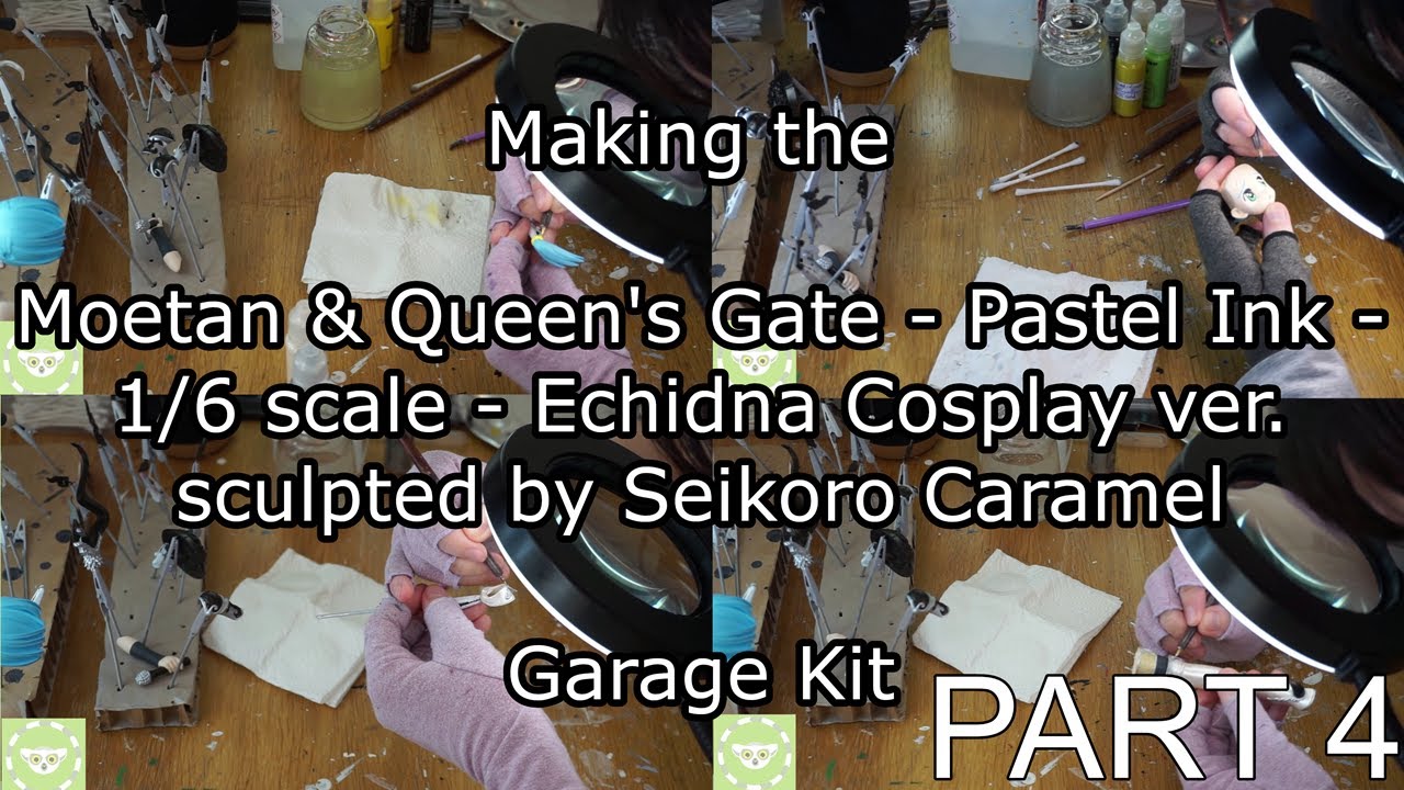 Part 4 - Paint work - Garage Kit - Moetan - Queen's Gate - Pastel Ink 1 ...