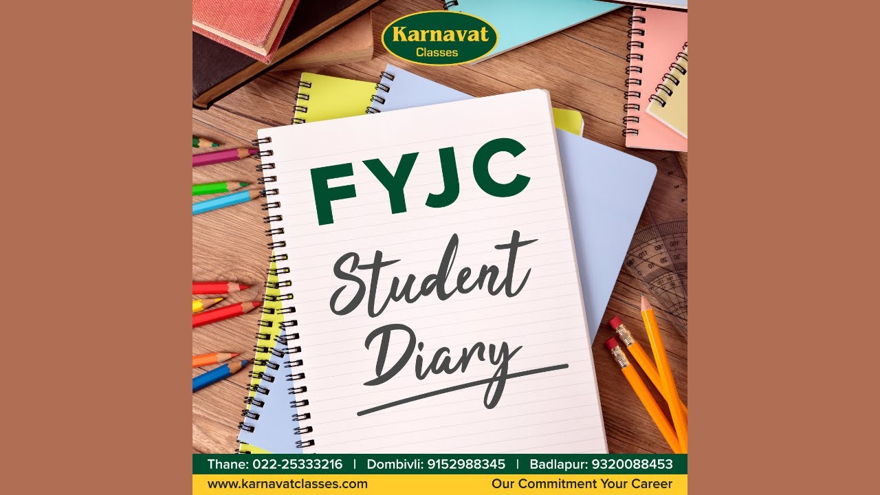 FYJC Student Dairy!🎥 - YouTube