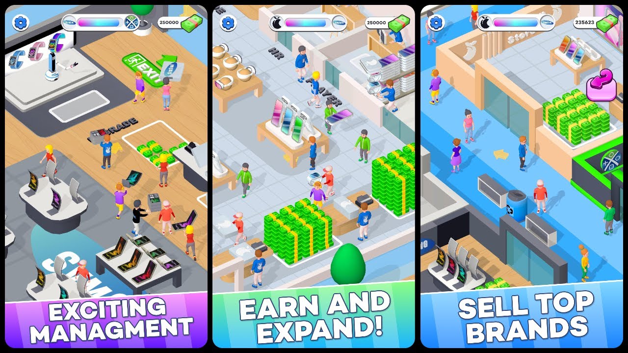 Gadget Galore: Tech Rush Gameplay Android - YouTube