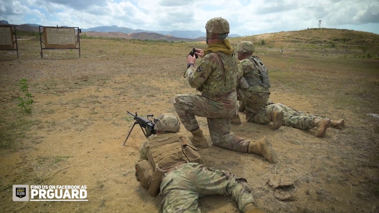 1-296th Infantry Regiment doing zeroing - YouTube
