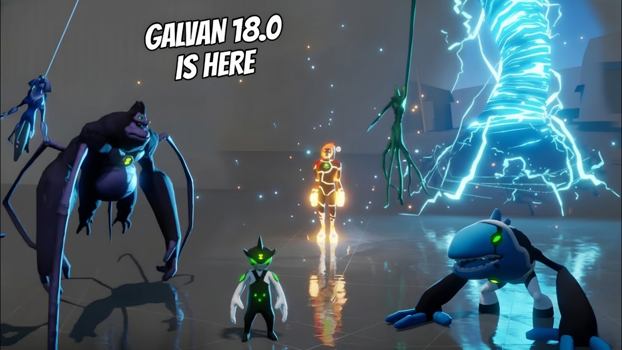 GALVAN BEN 10 NEW UPDATE 18.0 LEAKS | MOST REALISTIC GALVAN BEN 10 OPEN ...