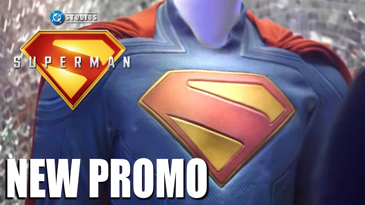 New SUPERMAN Promo & Title Card | DC - YouTube