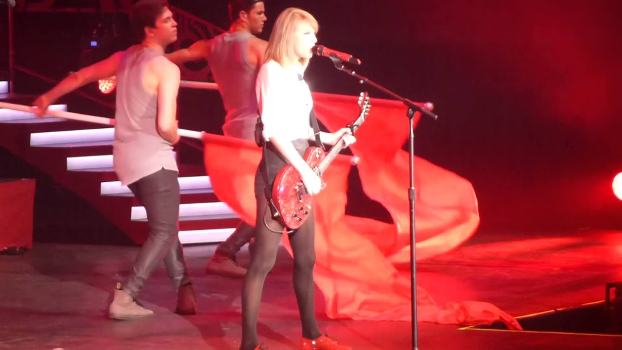 Taylor Swift Red Tour Live in KL - RED - YouTube