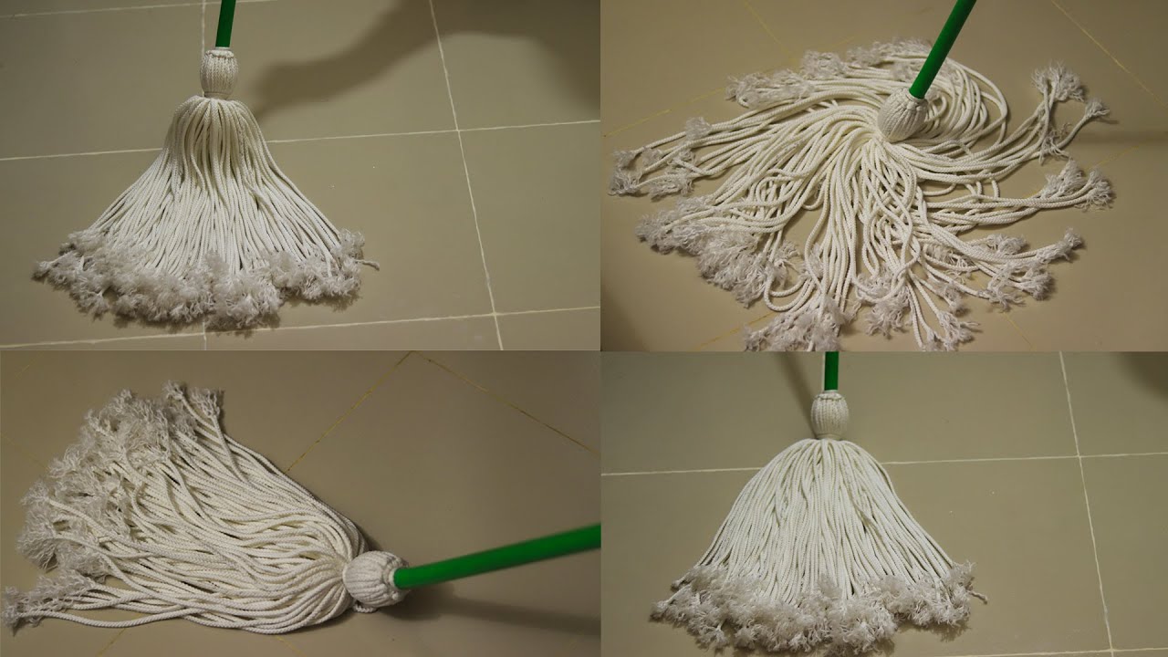 Premium Mop making at home/ কম খরচে ফ্লোর ক্লিনিং মপ তৈরী/ how to make ...