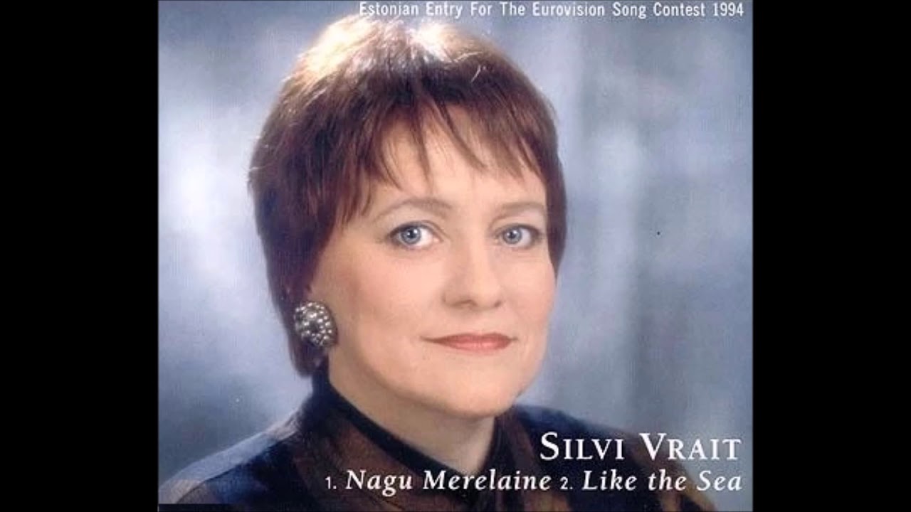 Silvi Vrait - Nagu merelaine (ESC 1994 Estonia) - YouTube