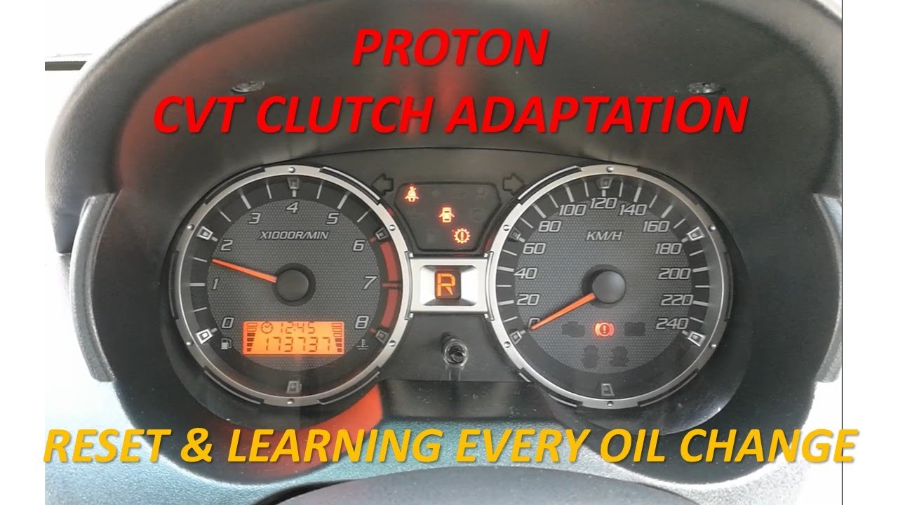 PROTON CVT CLUTCH ADAPTATION by LAUNCH X431 PAD3 - YouTube
