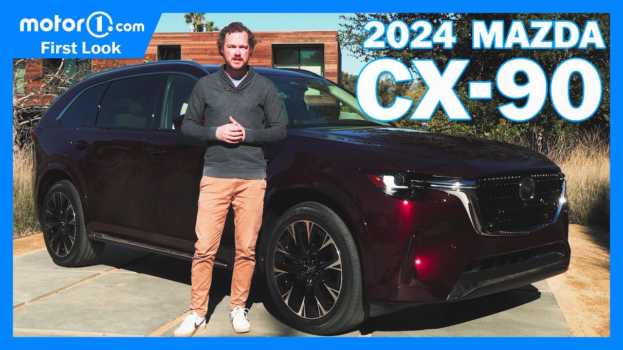 2024 Mazda CX-90: First Look Debut - YouTube