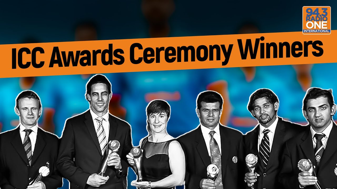 ICC Awards Ceremony Winners! - YouTube
