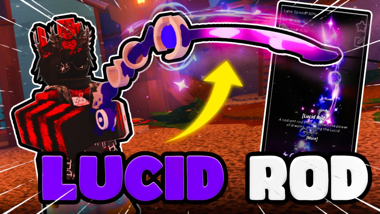 THIS ROD DUPE YOUR FISH | How to get LUCID ROD in FISCH in 1.30 MINUTES ...