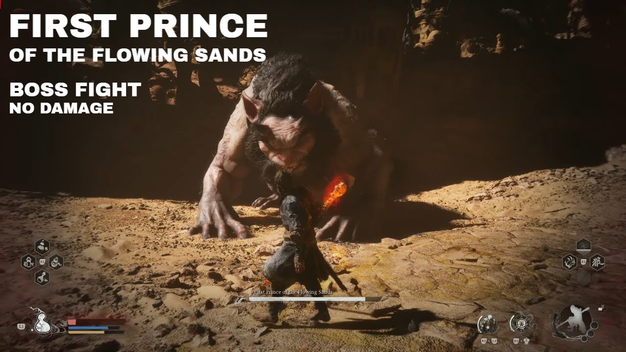 [Black Myth: Wukong] First Prince of the Flowing Sands - YouTube