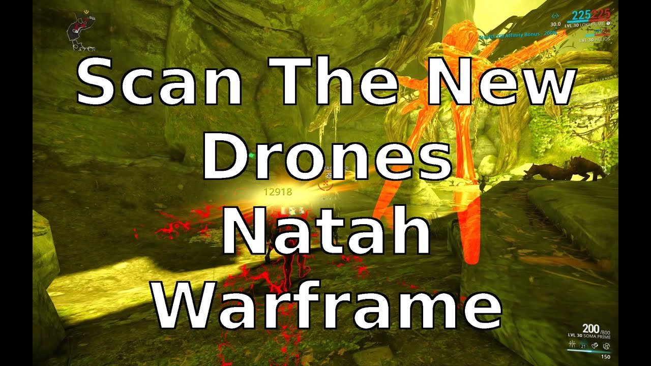 Scan The New Drones Natah Warframe - YouTube