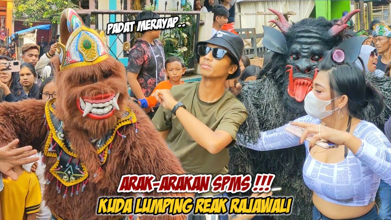 PADAT MERAYAP ARAK-ARAKAN KUDA LUMPING REAK RAJAWALI SPMS 💥 KALAM OFFICIAL - YouTube