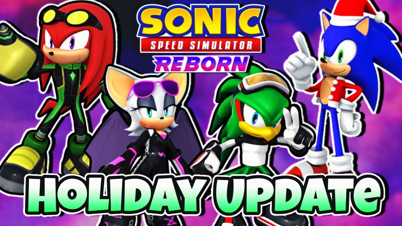 Holiday Shop + Racesuit Knuckles & Rouge Showcase | Sonic Speed ...