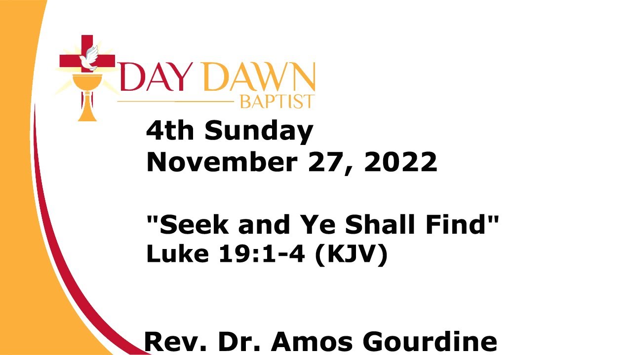 November 27, 2022 (4th Sunday) - YouTube