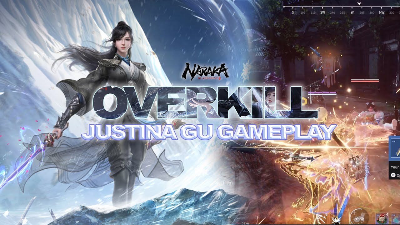 OVERKILL! Justina Naraka Gameplay - YouTube