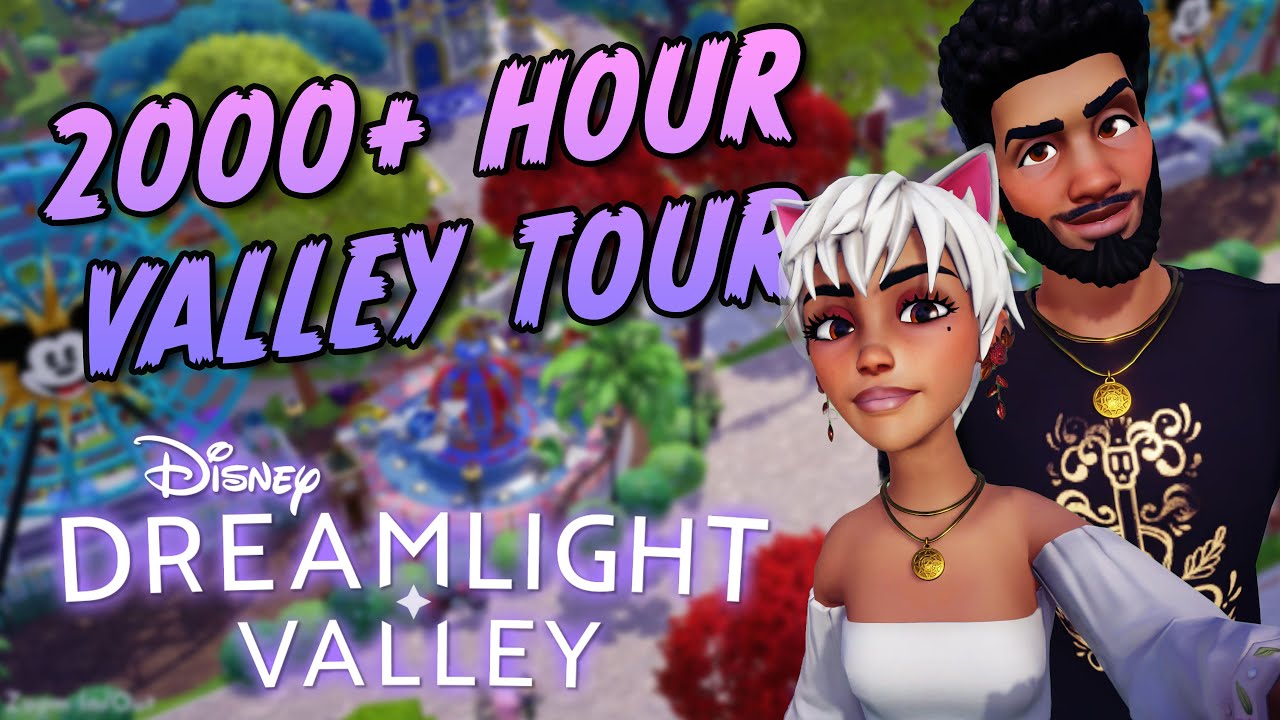 I played 2000+ HOURS of Disney Dreamlight Valley (Valley Tour) - YouTube