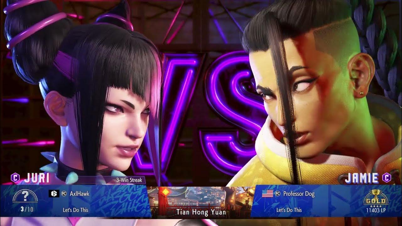 SF6 Beta Juri Vs Jamie Online Placement Matches - YouTube