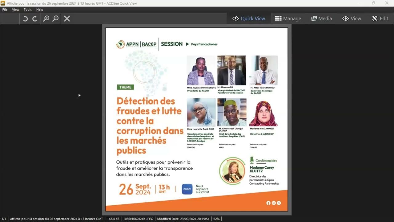 Détection des fraudes et lutte contre la corruption dans les marchés publics - YouTube