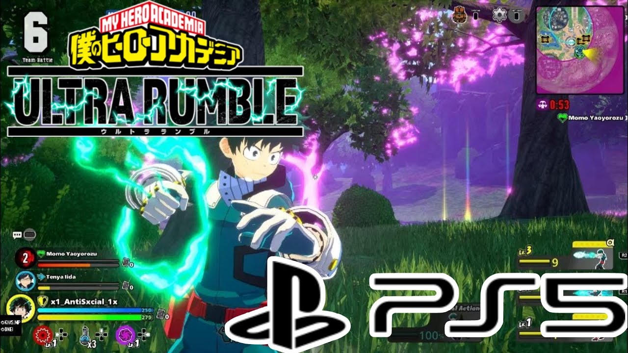 MY HERO ULTRA RUMBLE GOING BEAST MODE WITH DEKU - YouTube