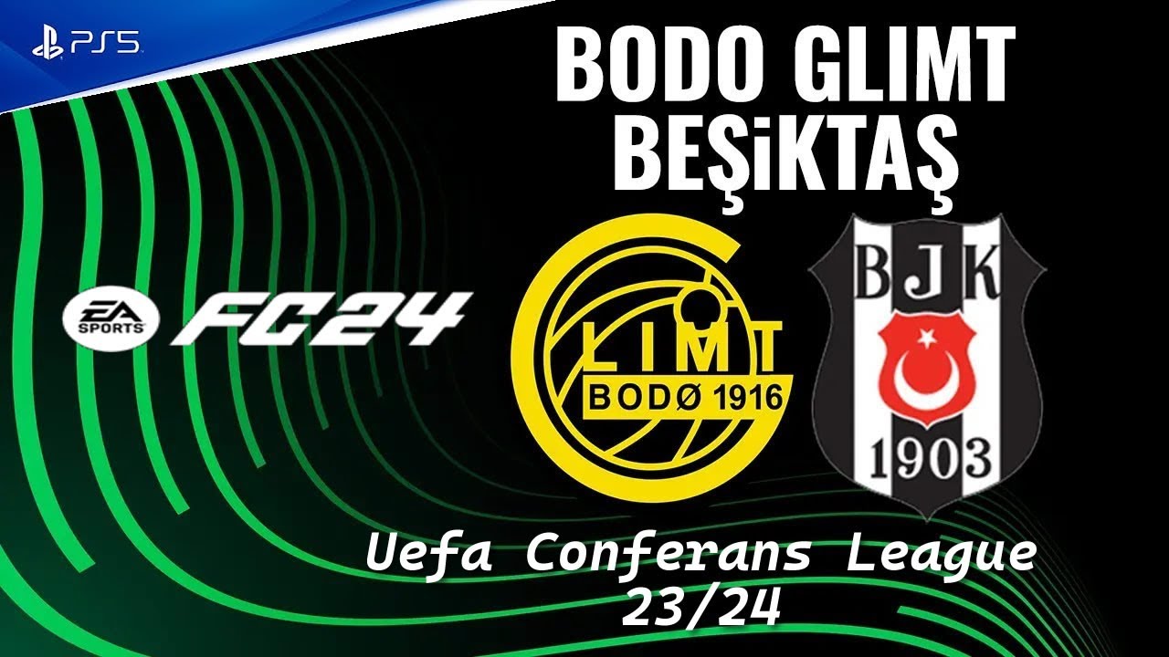 FIFA 24 - Bodo Glimit vs Beşiktaş JK | UCL Group Match Gameplay 23/24 ...