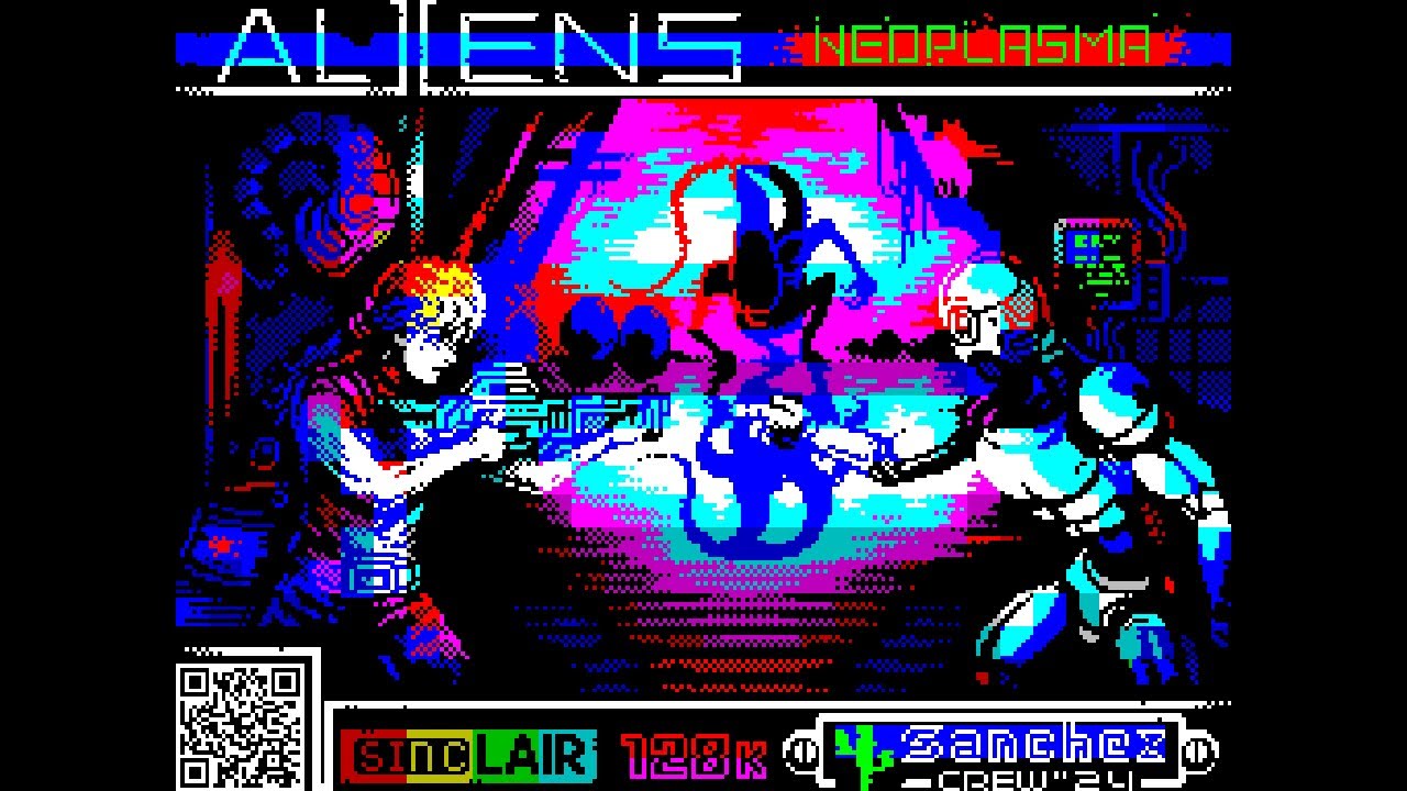 Новье ZX Spectrum - Aliens Neoplasma II (2024) (normal) - YouTube