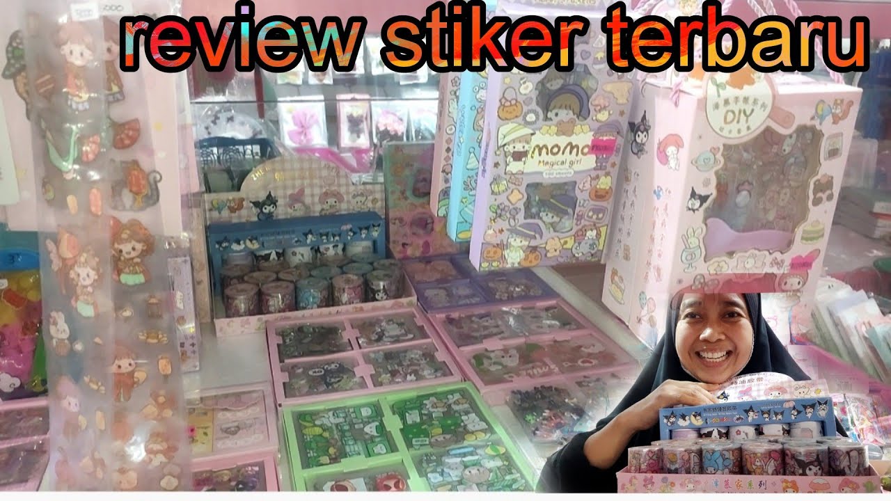 Review stiker sanrio || stiker terbaru#asmr #viral #stikerlucu - YouTube