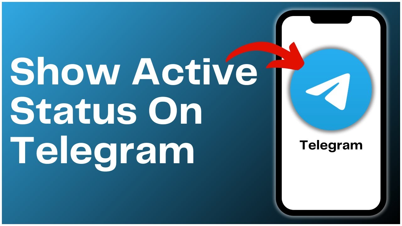 How To Show Your Active Status On Telegram 2024 - YouTube