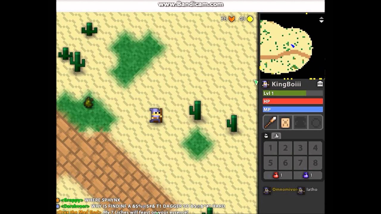 Rotmg "The Beholder!" (First Time Playing Rotmg) - YouTube