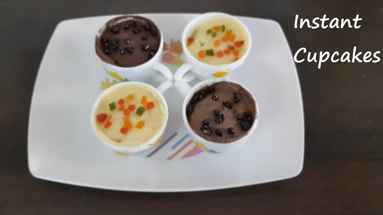 Instant Cupcakes - YouTube