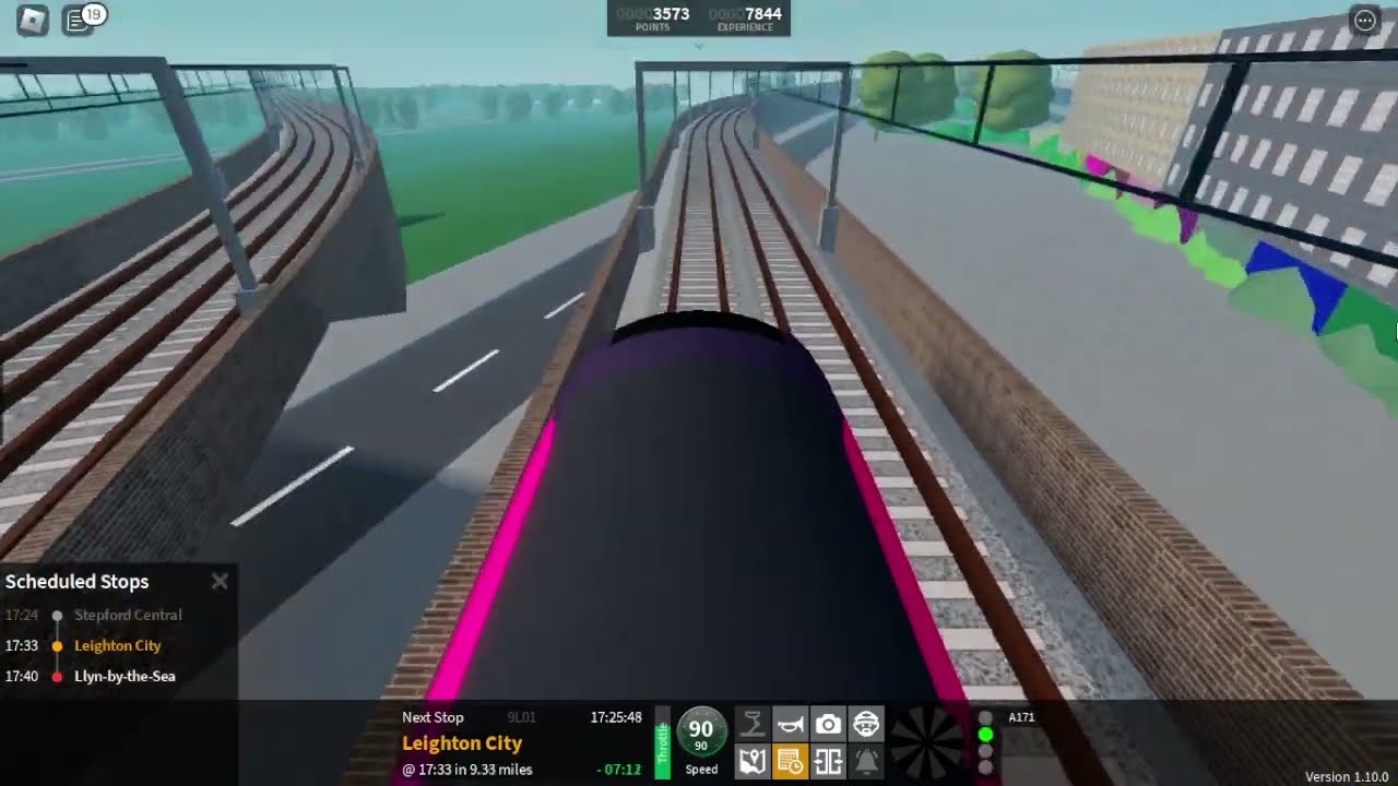 TIMELAPSE! Driving the Class 801 from Stepford Central-Llyn (SF) I ...