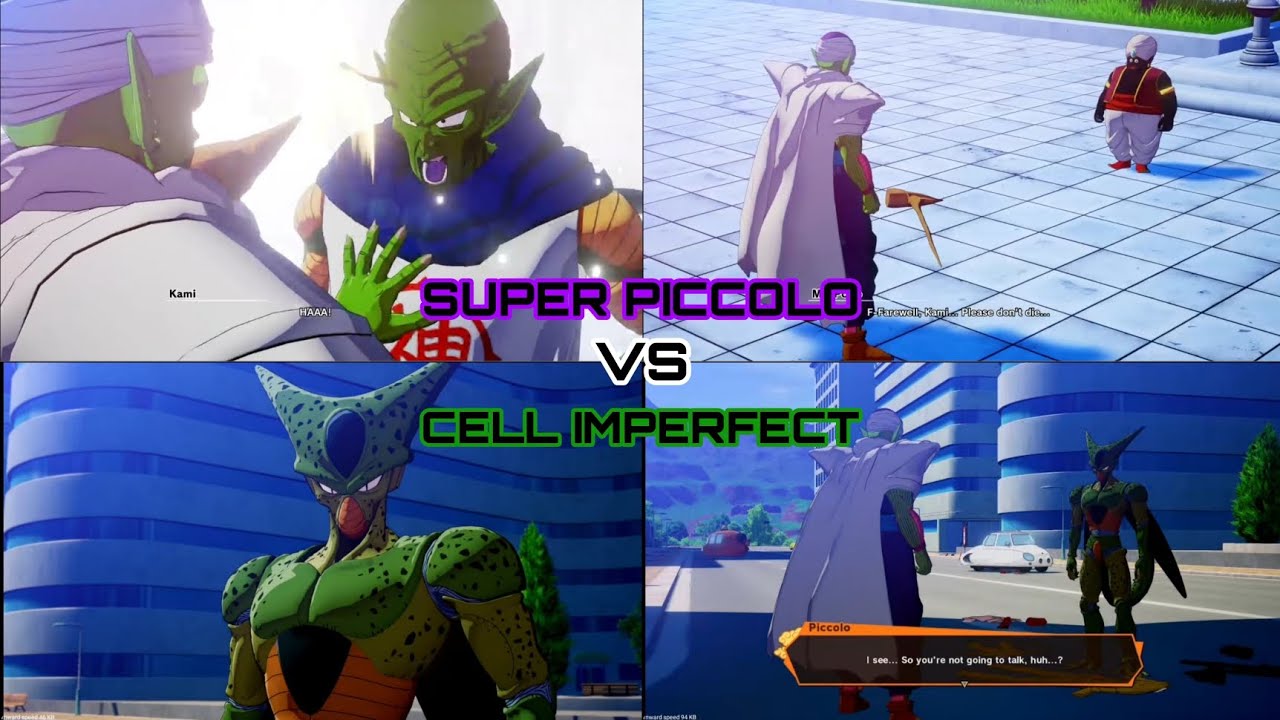 Super Piccolo Vs Imperfect Cell | DBZ: KAKAROT | Starparks VIP | Cell ...