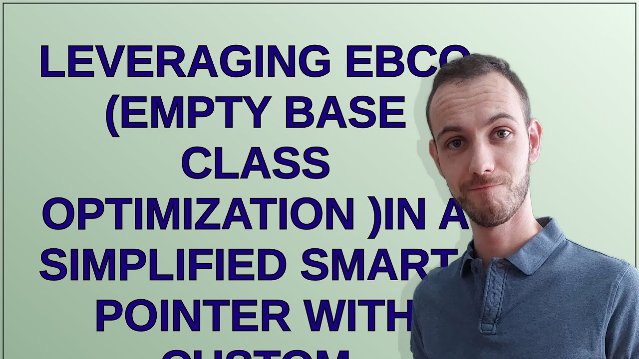 Codereview: Leveraging EBCO (Empty Base Class Optimization )in a ...